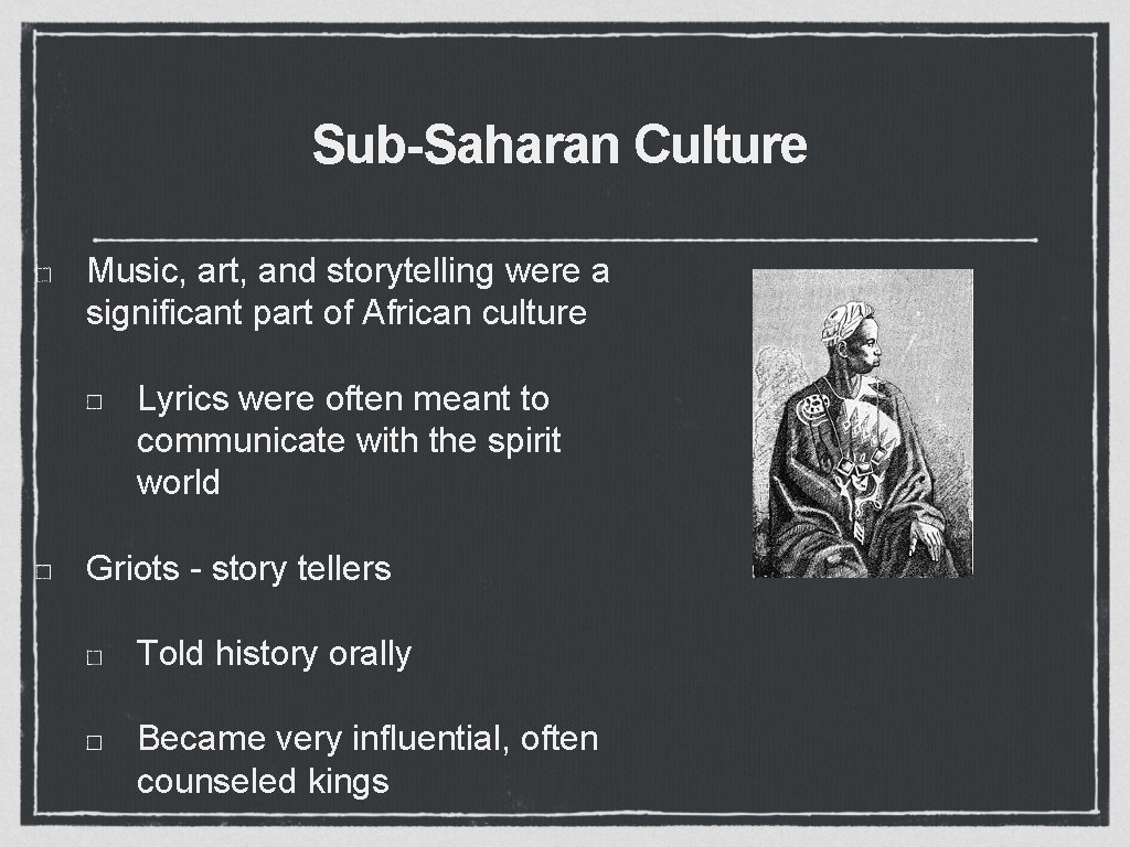 AP World Review Video 24 Sub Saharan Societies