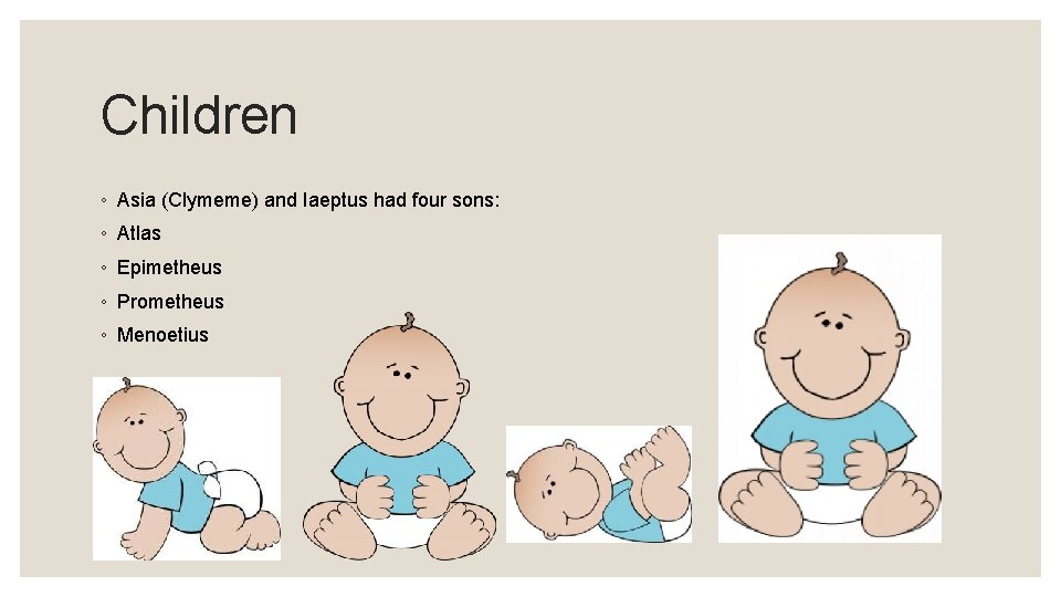 ASIA CLYMENE By Nima Nwozo Family Background Titan