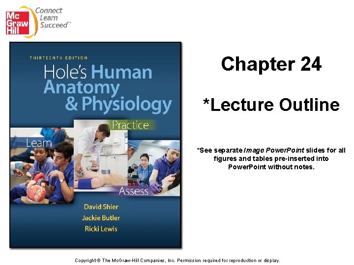 Chapter 24 Lecture Outline See separate Image Power