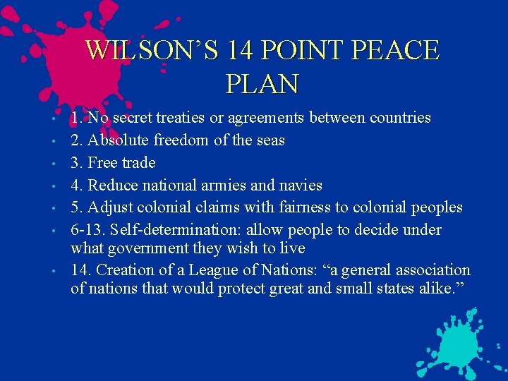 A FLAWED PEACE THE PARIS PEACE CONFERENCE January