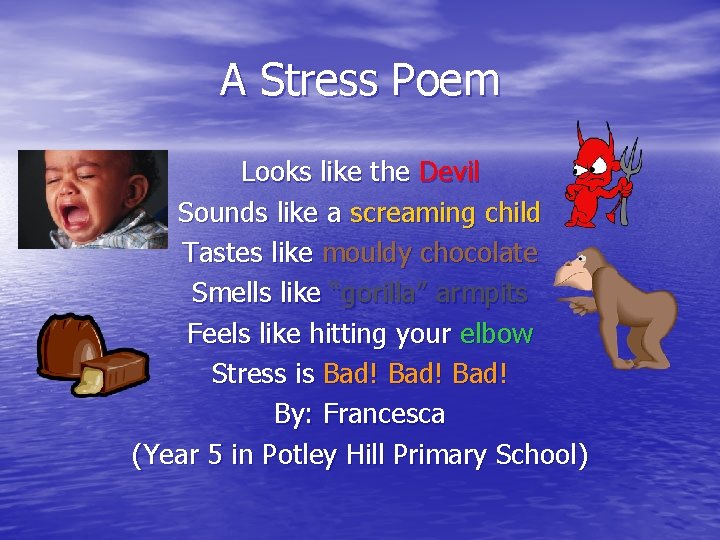 STRESS Management Presented By David Vargas Kim Mitchell