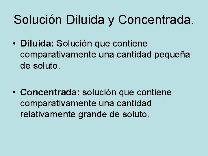 SOLUCIONES Y SU CONCENTRACIN SEMANAS 8 2020 Licda