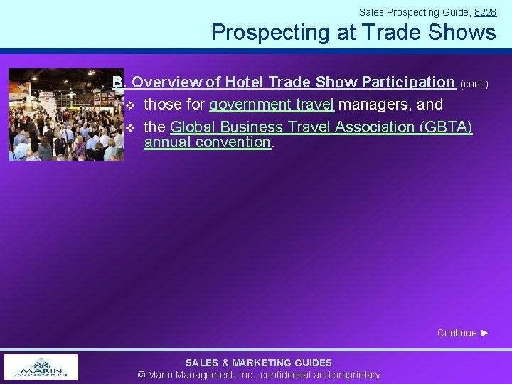Sales Prospecting Guide 8228 Prospecting at Trade Shows