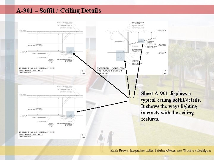 A211 Reflected Ceiling Plan First Floor Building 1