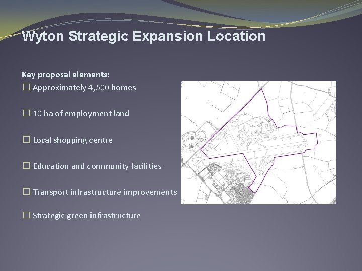 Redevelopment of Wyton Airfield and links to Cambridgeshire