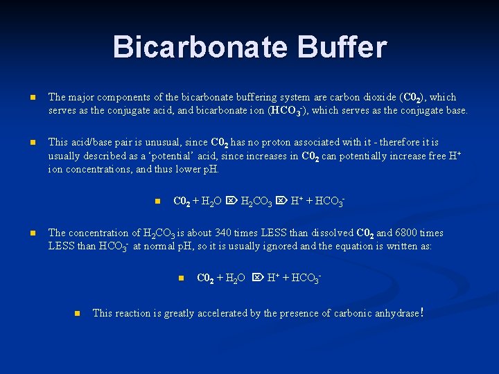 The Renal Role in Acid Base Balance Dr