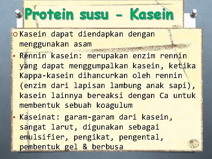 KOMPONEN DAN NILAI GIZI SUSU SEBAGAI BAHAN MAKANAN