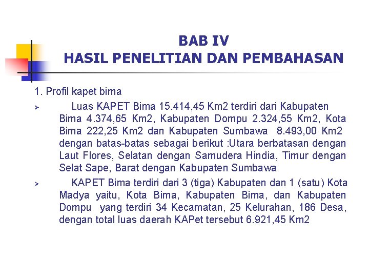 ANALISIS POTENSI EKONOMI KAWASAN PENGEMBANGAN EKONOMI TERPADU KAPET