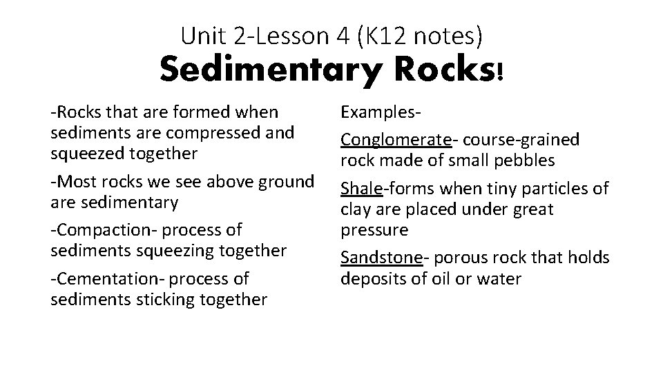 Unit 1 Lesson 1 Identifying Minerals and Crystals