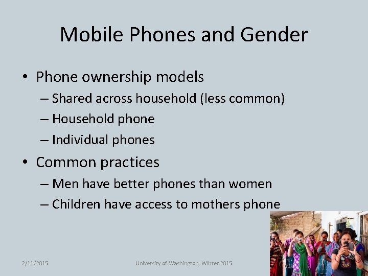 Computing and Global Health Lecture 6 Patient Support