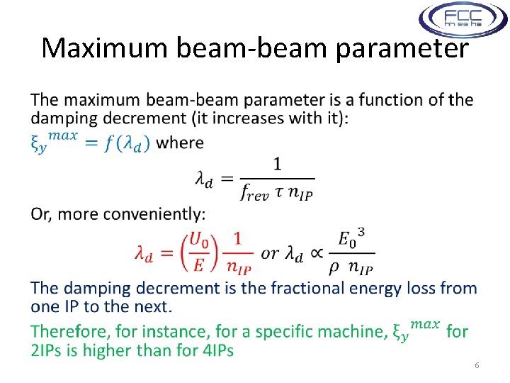 Choice of circumference minimum maximum energy number of