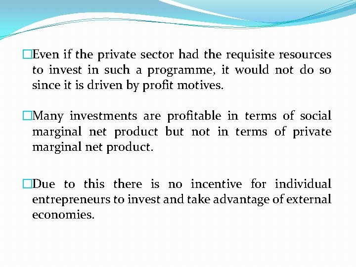 Big Push Model or The theory of Big