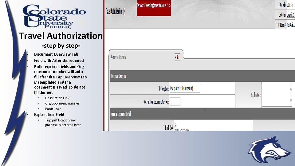 Travel Authorization step by step When is Travel
