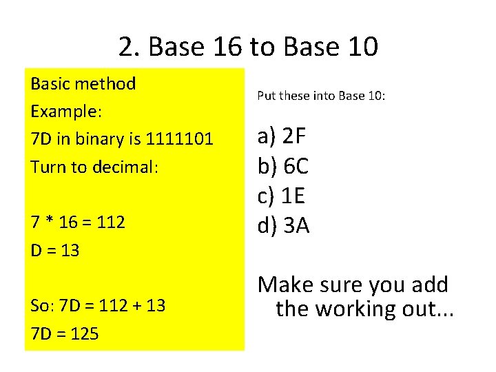 Lesson objectives 3 1 2 Understand how computers