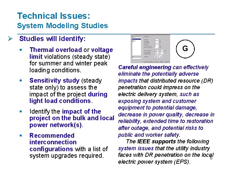 Presentation for Subcommittee Meeting on Technical Tuesday June