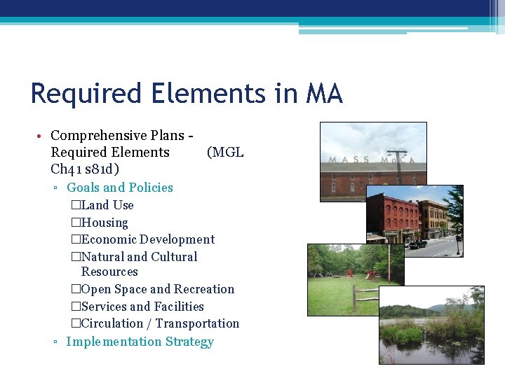 Sustainable Berkshires A regional sustainability plan Amy Kacala