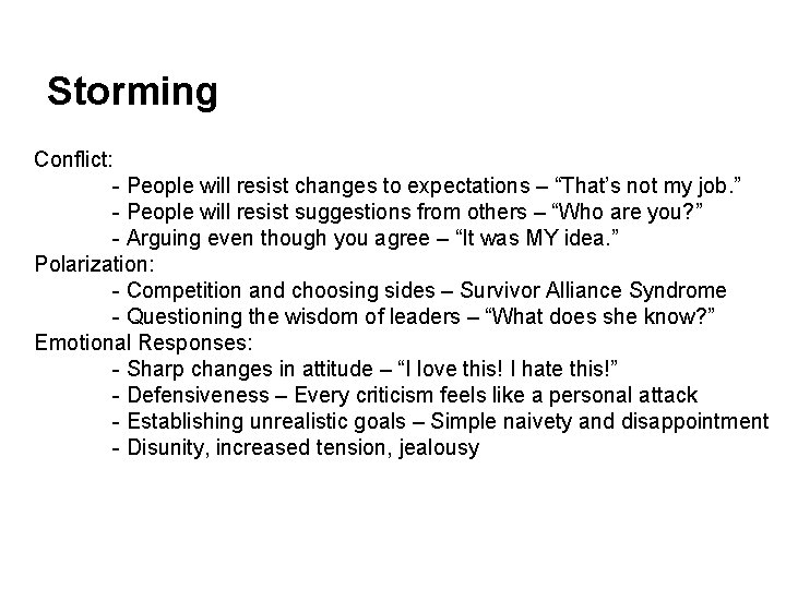 Group Formation Cycle By Travis Feil Group Formation