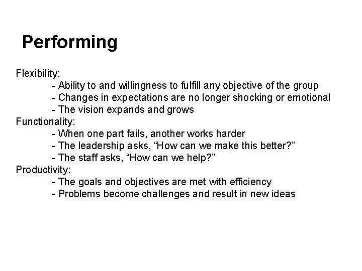 Group Formation Cycle By Travis Feil Group Formation