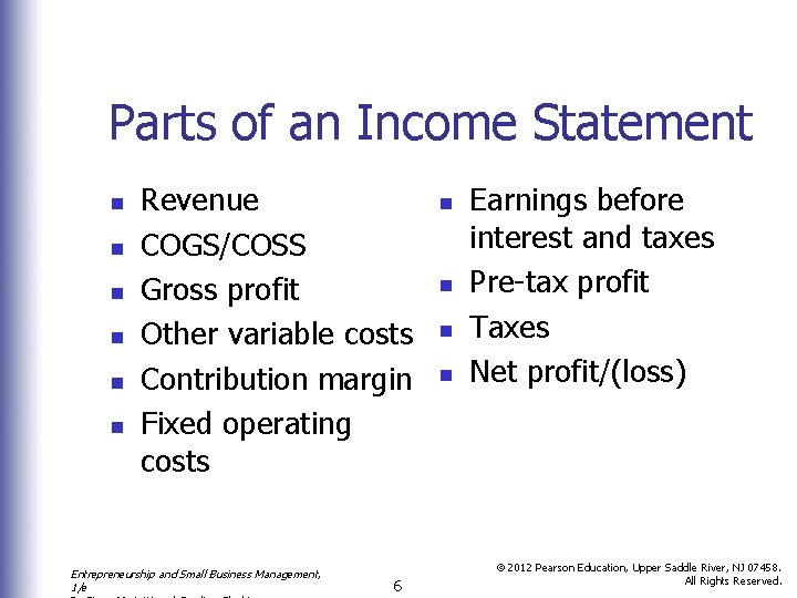 Entrepreneurship and Small Business Management Chapter 13 Using