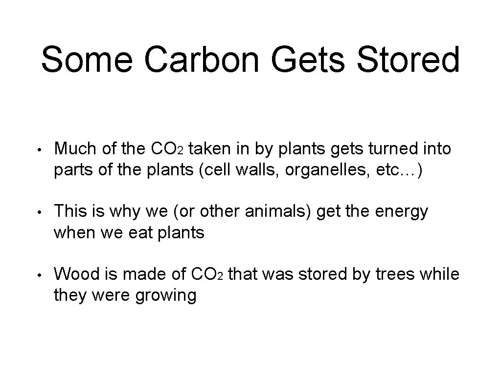 The Carbon Cycle A key to our climate