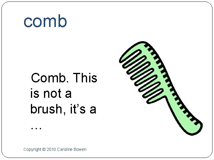 The Quick Vowel Screener Caroline Bowen www speechlanguagetherapy