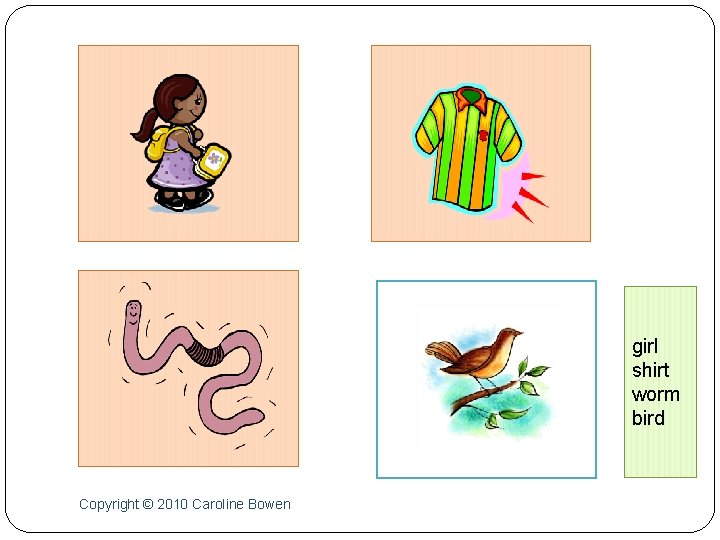 The Quick Vowel Screener Caroline Bowen www speechlanguagetherapy