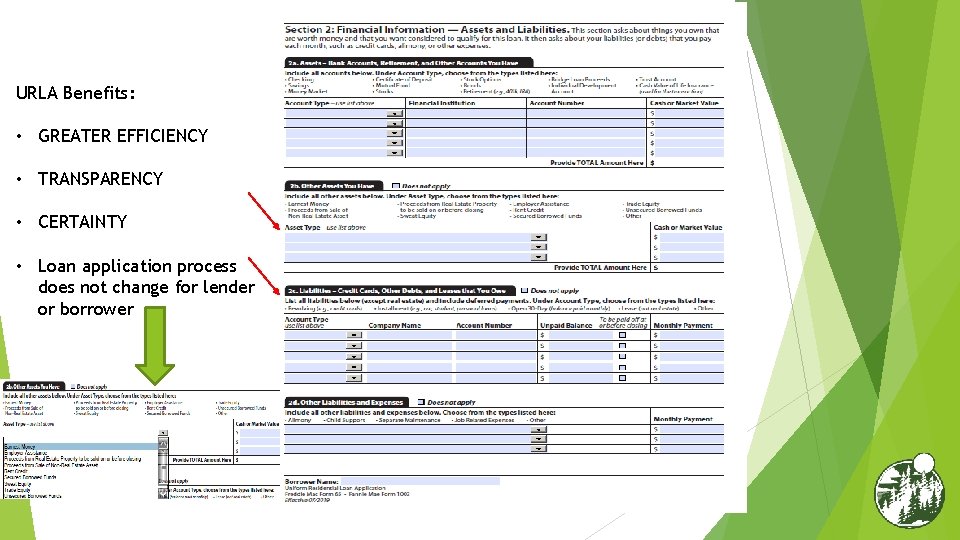 Presented by 2019 Uniform Residential Loan Application URLA
