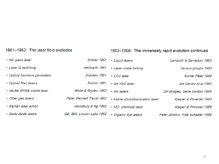 laser Introduction 2 Maser 3 Laser 4 Ruby