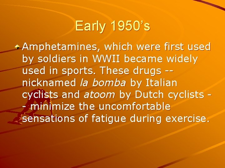 History of Drug Use In Sport Ancient Times