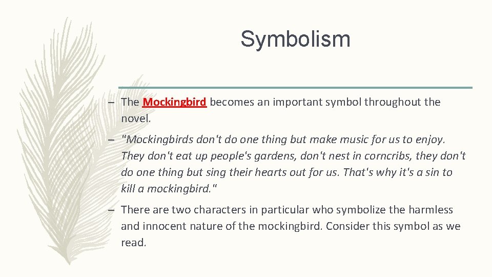 To Kill a Mockingbird by Harper Lee Background