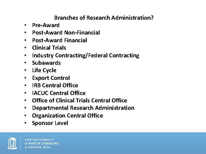 Building and Maintaining Competencies in Research Administration Office