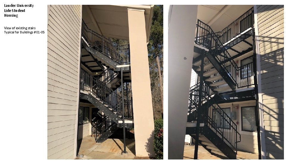 Lander University Lide Student Housing Campus Location Lander