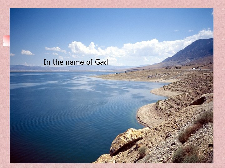 In the name of Gad Classification of Lipids