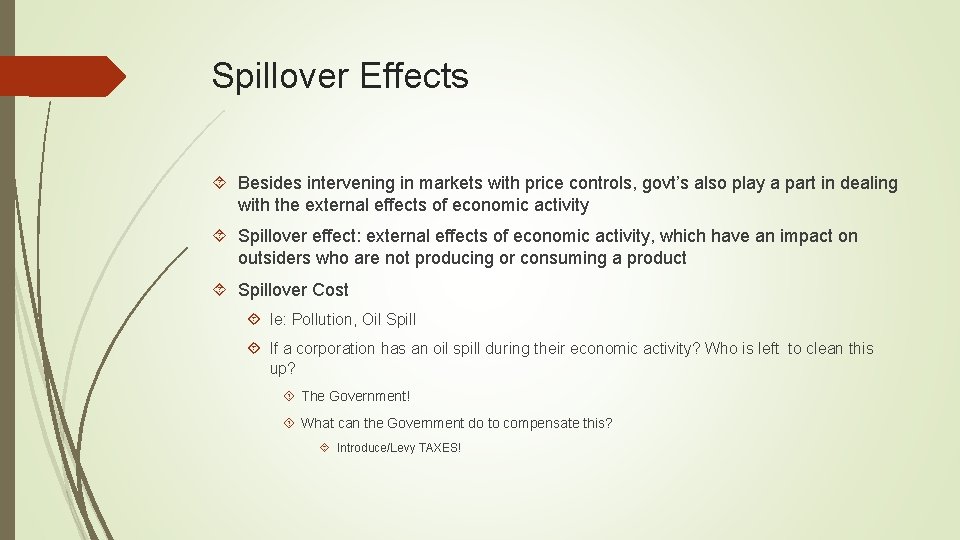 Chapter 3 Part 5 Price Controls Learning Objectives