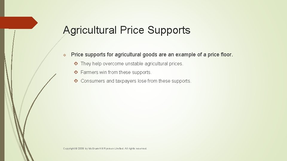 Chapter 3 Part 5 Price Controls Learning Objectives