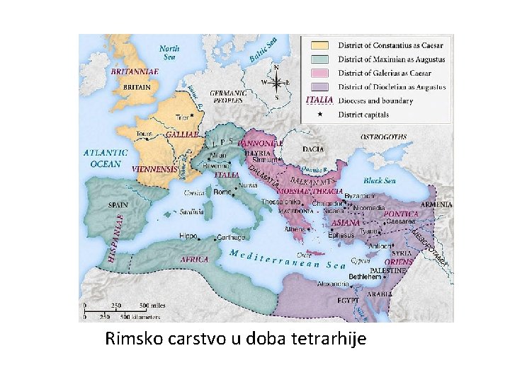 Rim u doba Dioklecijana i Konstantina Rimsko carstvo