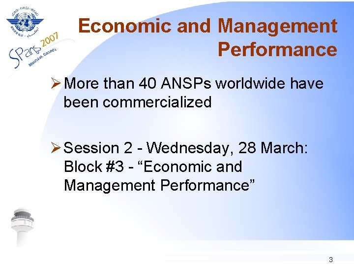 Block 1 c Performance Overview Economic and Management