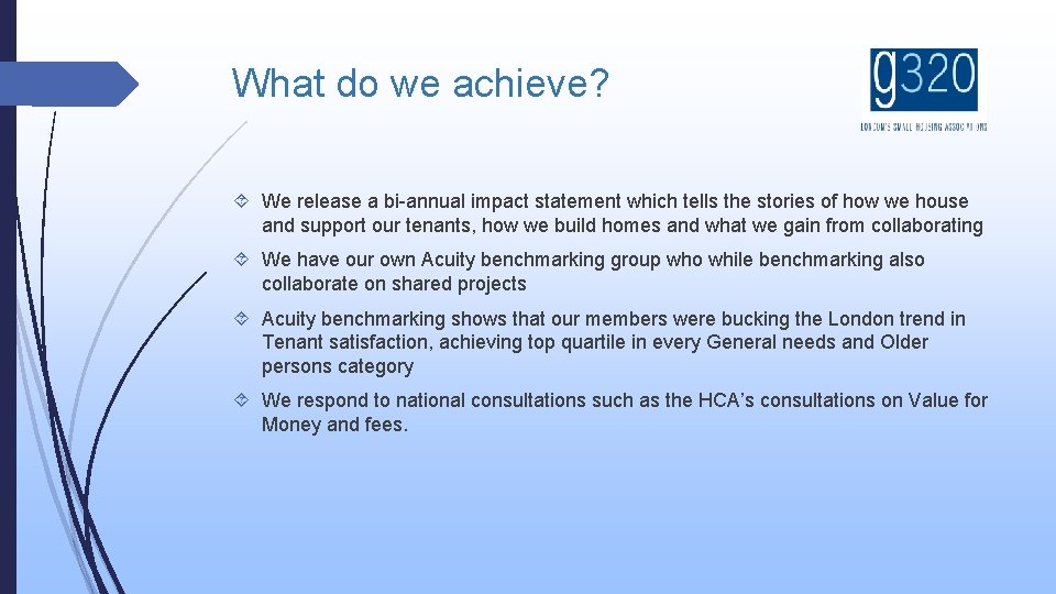Developing Homes Challenges faced by small housing associations