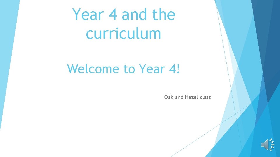 Year 4 and the curriculum Welcome to Year