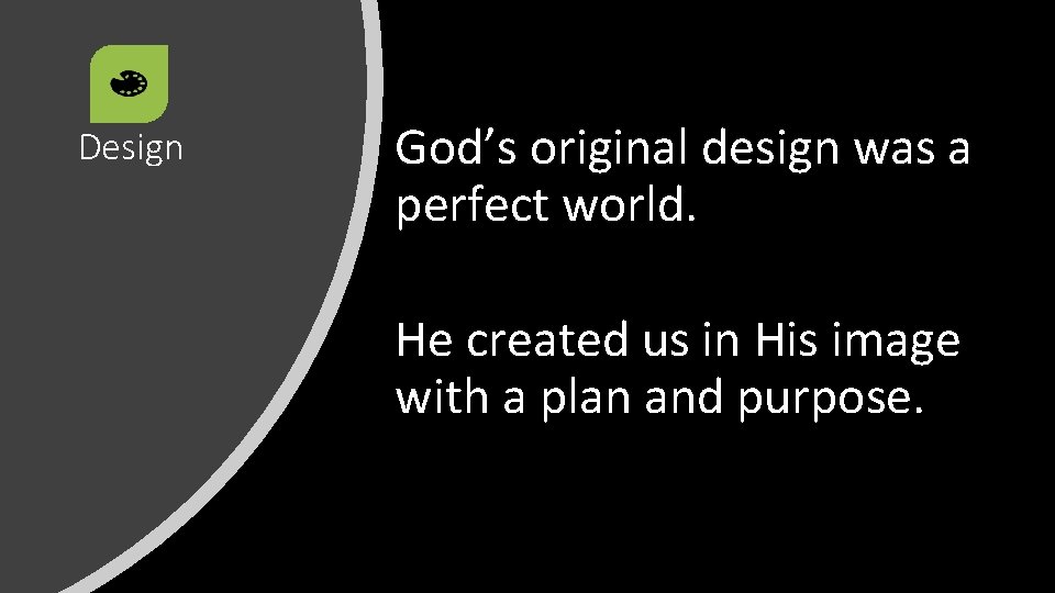 DESIGN BROKEN TURN RESTORE Design Gods original design