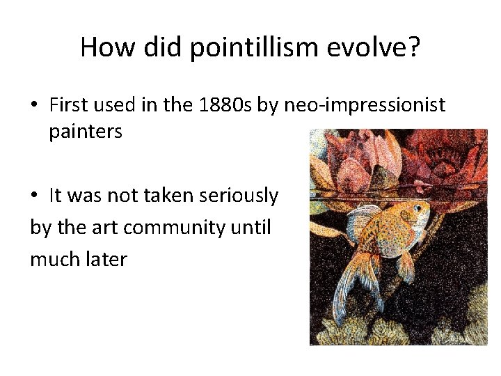 An Introduction to Pointillism Drawing and Painting What