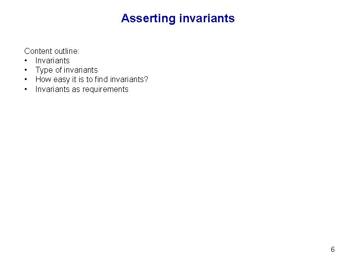 CEN 4072 Software Testing PPT 9 Asserting expectations