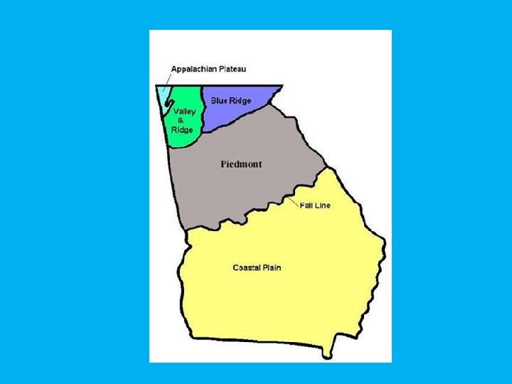 Georgias Geographic Regions What makes a region A