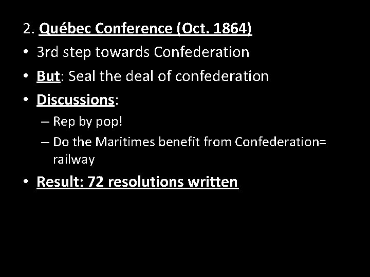 What did the Maritime Colonies want Maritime Leaders