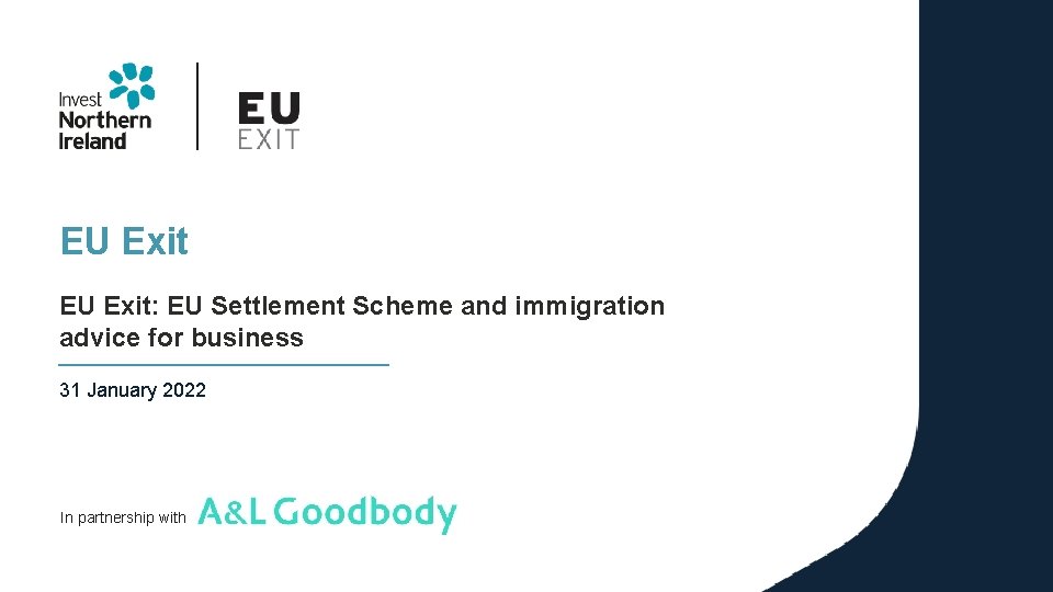 EU Exit EU Settlement Scheme and immigration advice