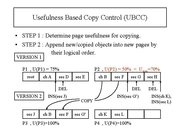 Version Management for XML Documents CopyBased vs EditBased