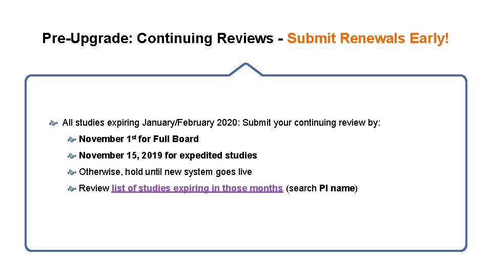 Emory IRB System Upgrade Impact on Submissions Revised