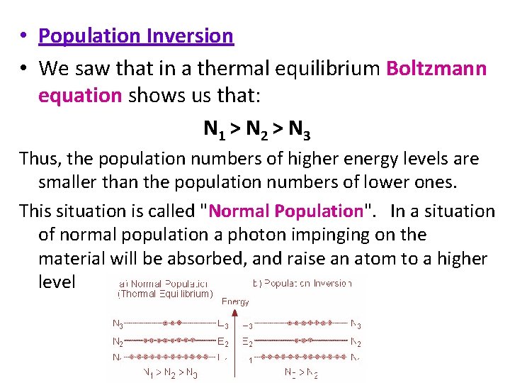 Transverse modes The distribution of the radiation intensity