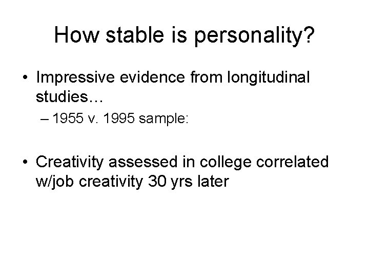 Ch 4 Personality and Abilities Part 1 Jan