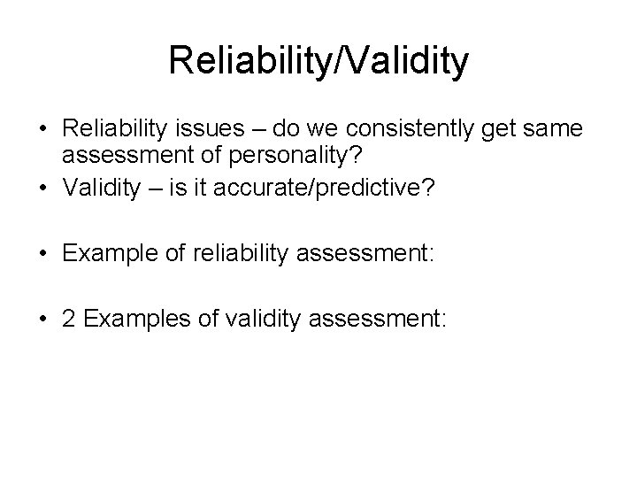 Ch 4 Personality and Abilities Part 1 Jan